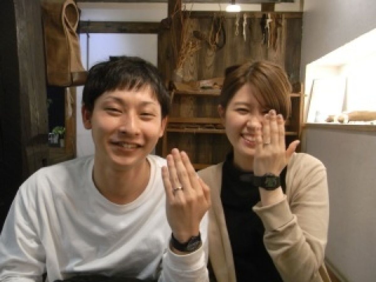 【M様】思った通りの素敵なリングになりました。ichi(イチ)｜Ringraph(リングラフ)