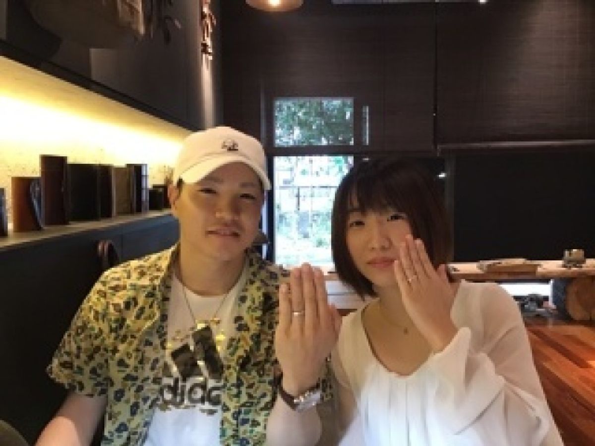 【T様】こだわって決めた指輪、一生の宝物です。〜横浜店〜ichi(イチ)｜Ringraph(リングラフ)