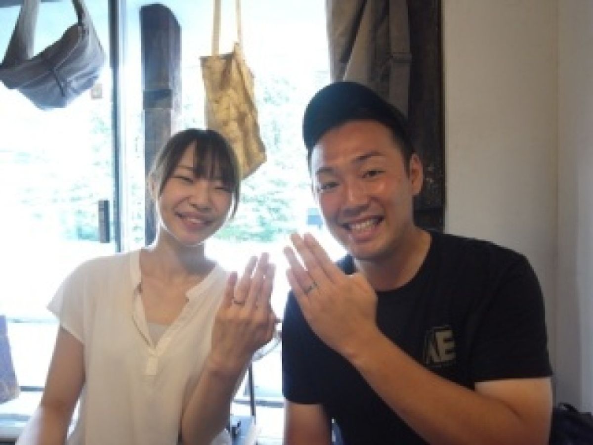 【I様】他にはないデザインで大満足です。ichi(イチ)｜Ringraph(リングラフ)