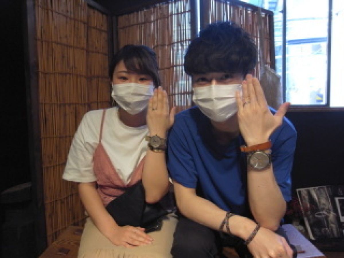 【Y様】一生もののリングをichiで作れてよかったです！！ichi(イチ)｜Ringraph(リングラフ)