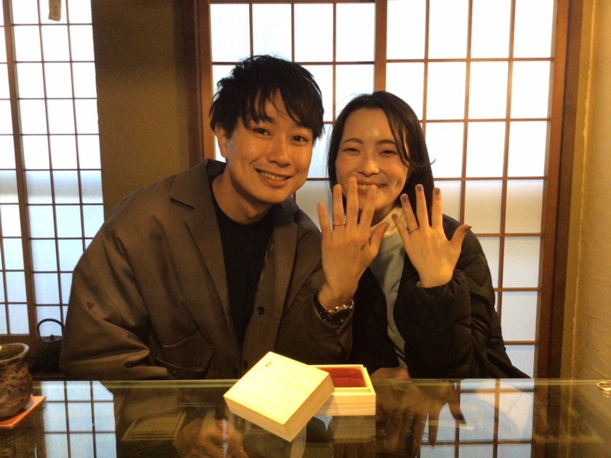 H様【ichi(イチ)】1秒も外したくない指輪｜ 結婚指輪・婚約指輪の口コミならRingraph