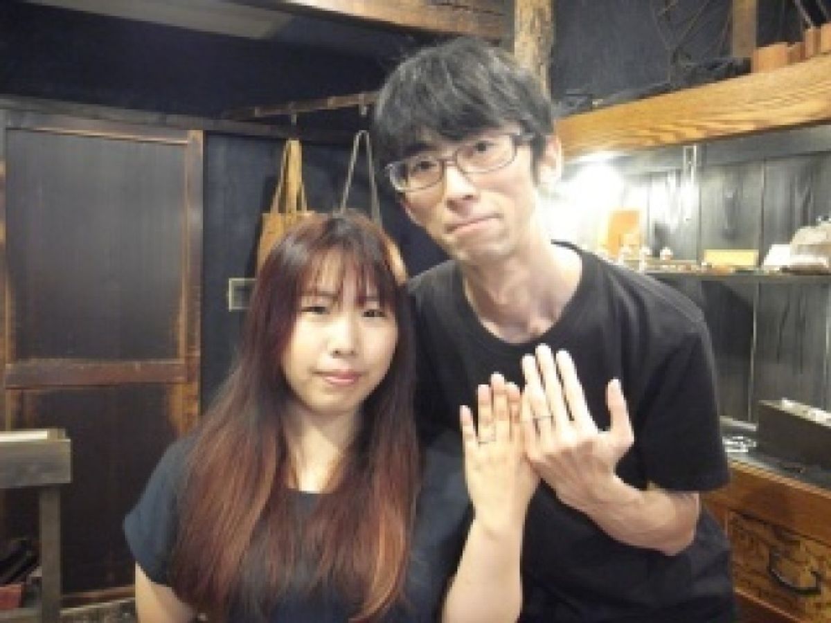 【K様】時間をかけて作って頂大変良いものに仕上げて下さいました。ichi(イチ)｜Ringraph(リングラフ)