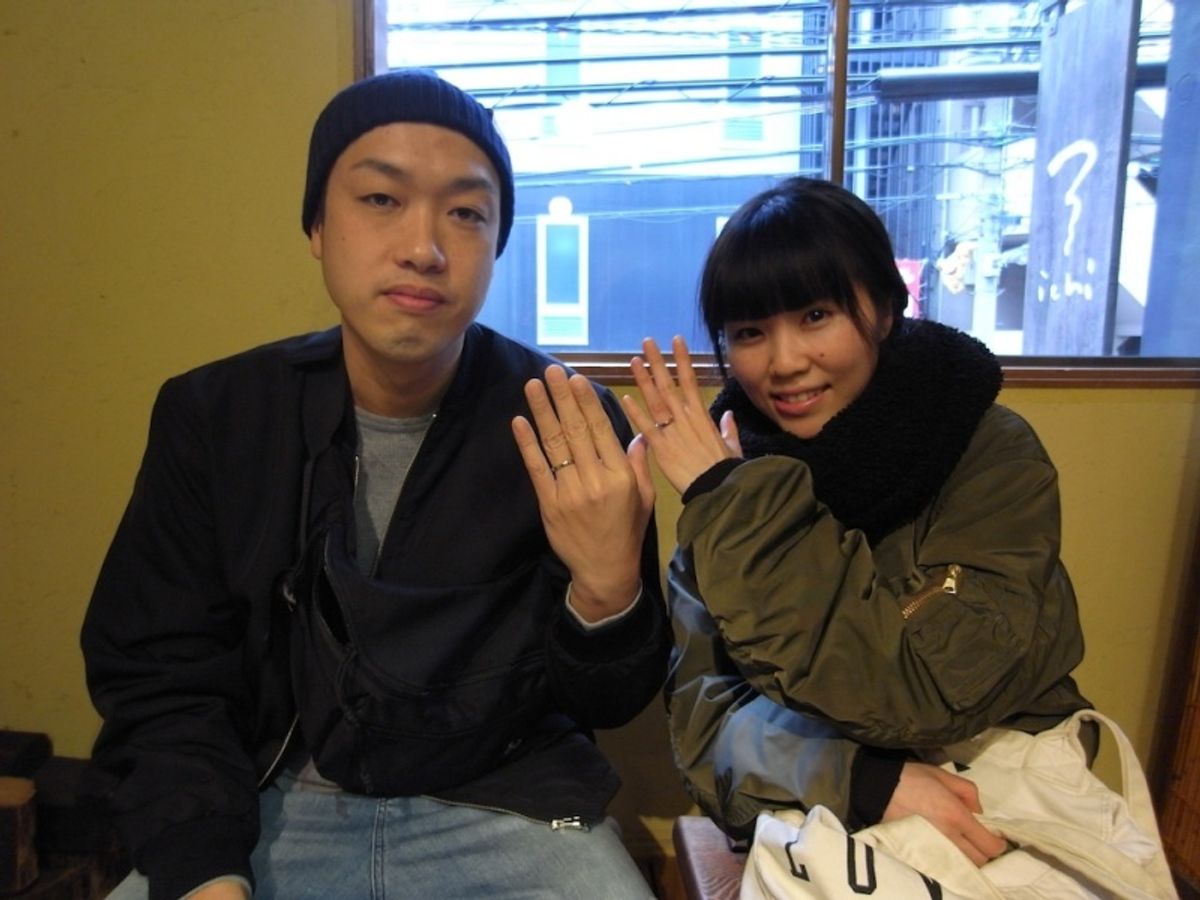 【T様】形や配色など細かく相談に乗ってもらえ 〜ichi大阪店〜ichi(イチ)｜Ringraph(リングラフ)