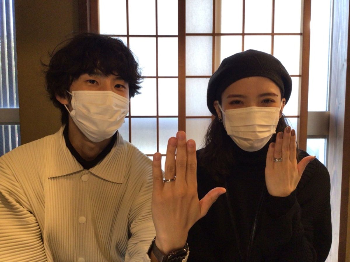 【S様】拘りのある最高の指輪ichi(イチ)｜Ringraph(リングラフ)