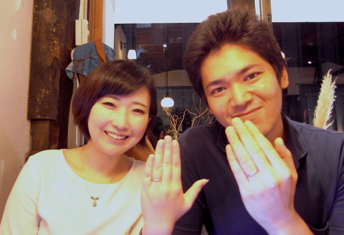 【K様】一生物の素敵なリングが出来ました。〜ichi銀座店〜ichi(イチ)｜Ringraph