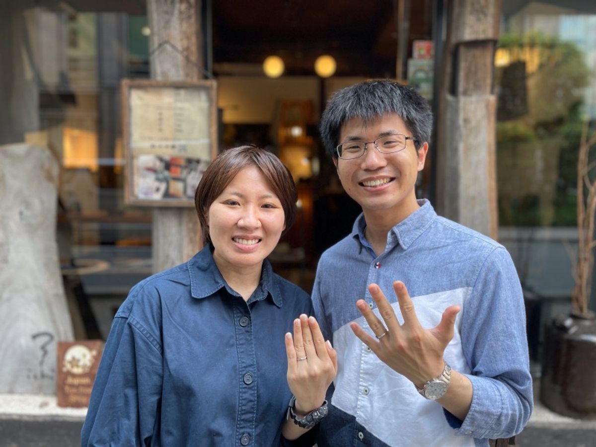 S様【ichi(イチ)】素敵な指輪になりました！｜ 結婚指輪・婚約指輪の口コミならRingraph
