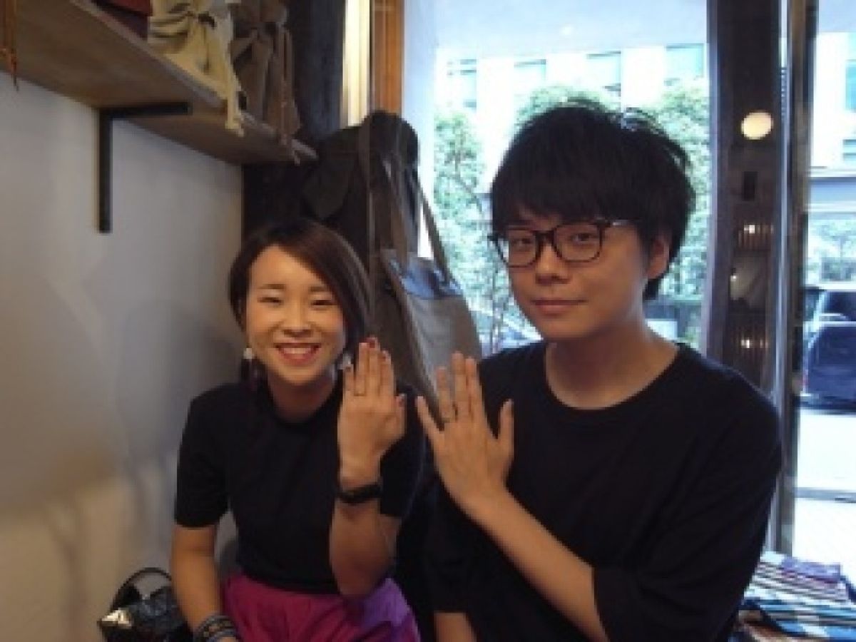 M様【ichi(イチ)】自分たちでこだわりぬき、一生もののステキな指輪に仕上…｜ 結婚指輪・婚約指輪の口コミならRingraph