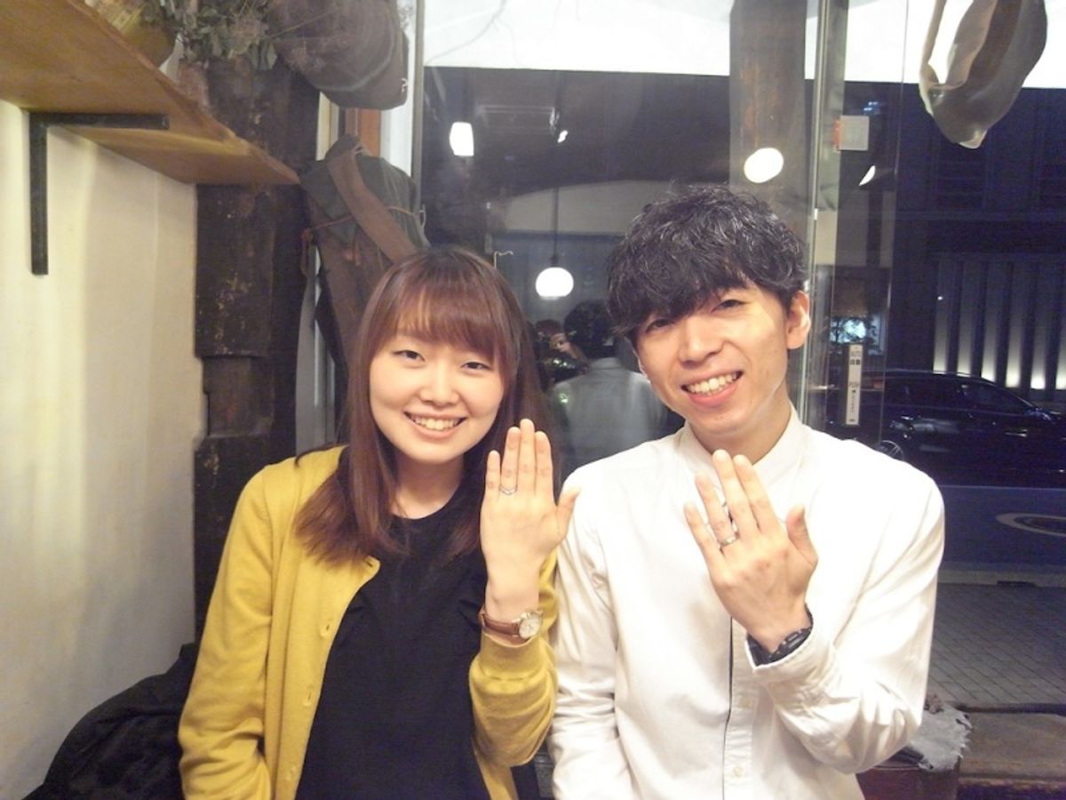 【Y様】こだわりのつまった指輪が出来て満足です！ichi(イチ)｜Ringraph(リングラフ)