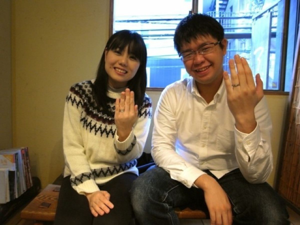 【T様】終始暖かい空気の中、指輪を考えることができました。〜ichi大阪店…ichi(イチ)｜Ringraph(リングラフ)