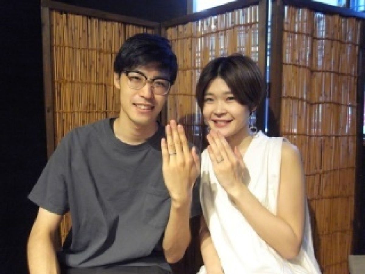 S様【ichi(イチ)】イメージ通り仕上がって満足です！つけるのが楽しみです｜ 結婚指輪・婚約指輪の口コミならRingraph