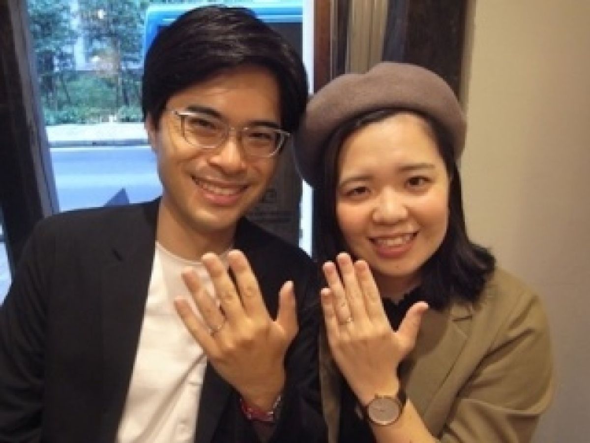 【T様】待っている時間も初めてつけた時も、とても特別な気持ちになりまし…ichi(イチ)｜Ringraph(リングラフ)