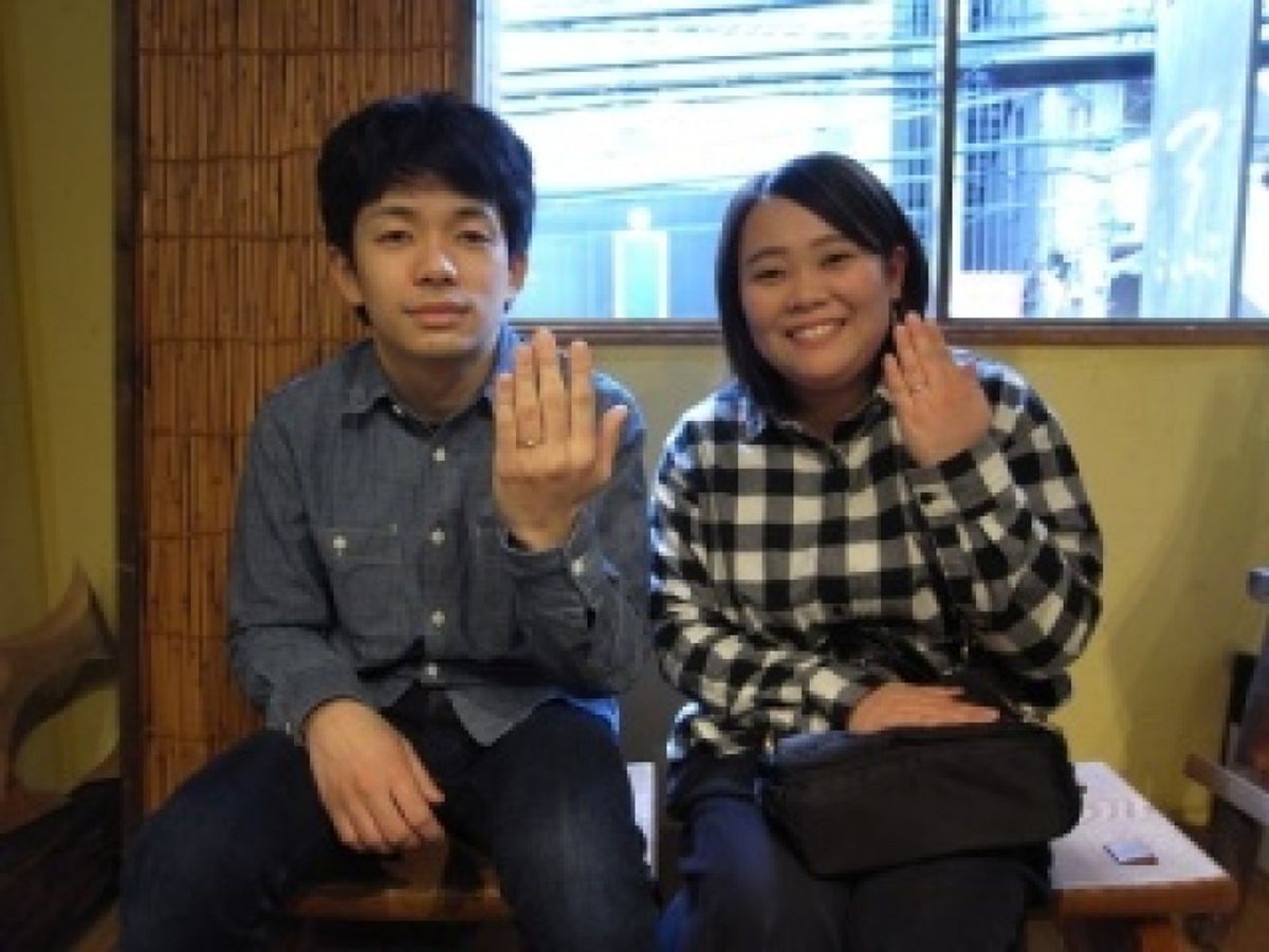 【K様】デザインは一緒だけど個性が出るように。ichi(イチ)｜Ringraph(リングラフ)