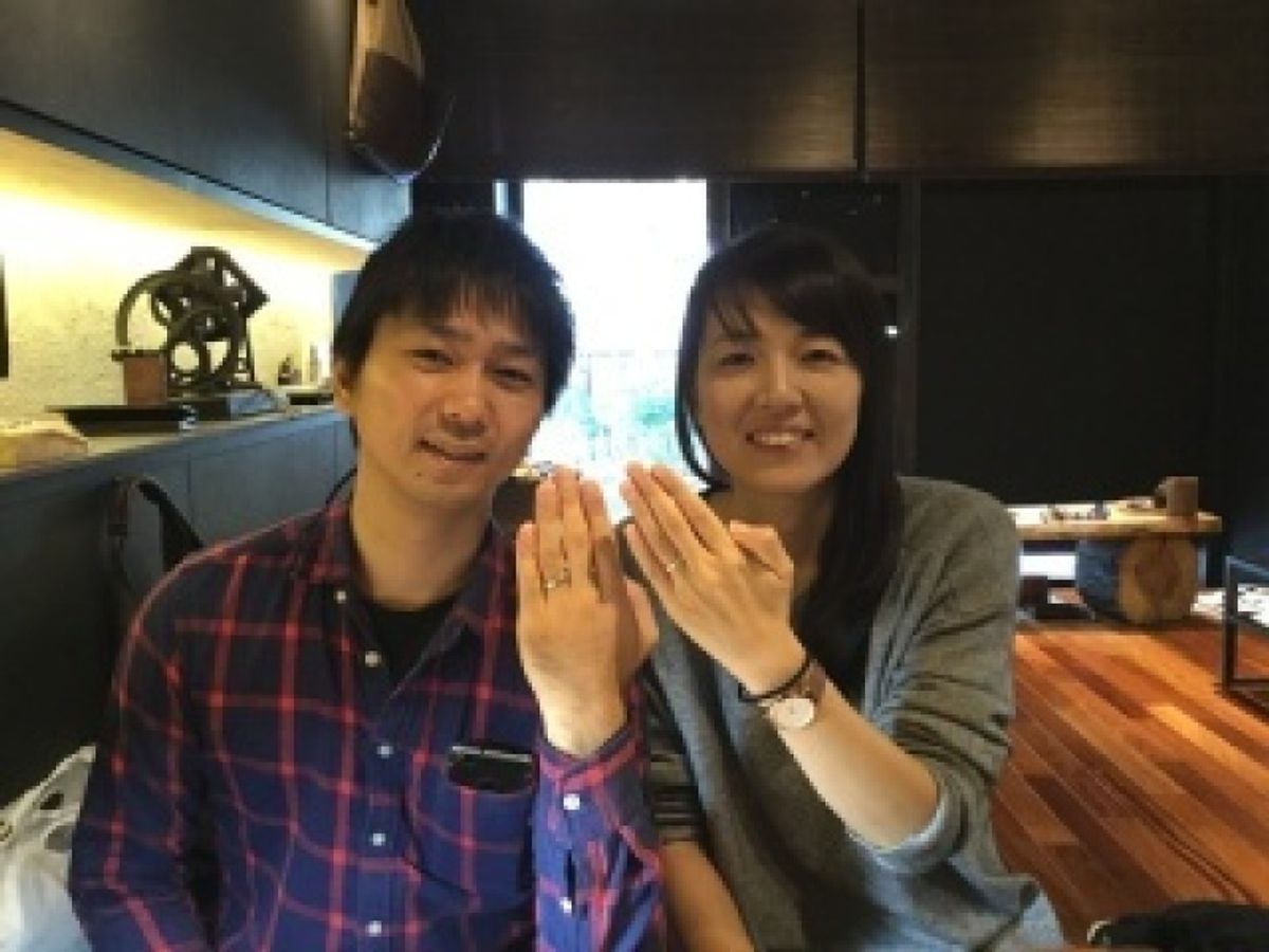【S様】素敵な指輪をありがとうございます。ichi(イチ)｜Ringraph(リングラフ)