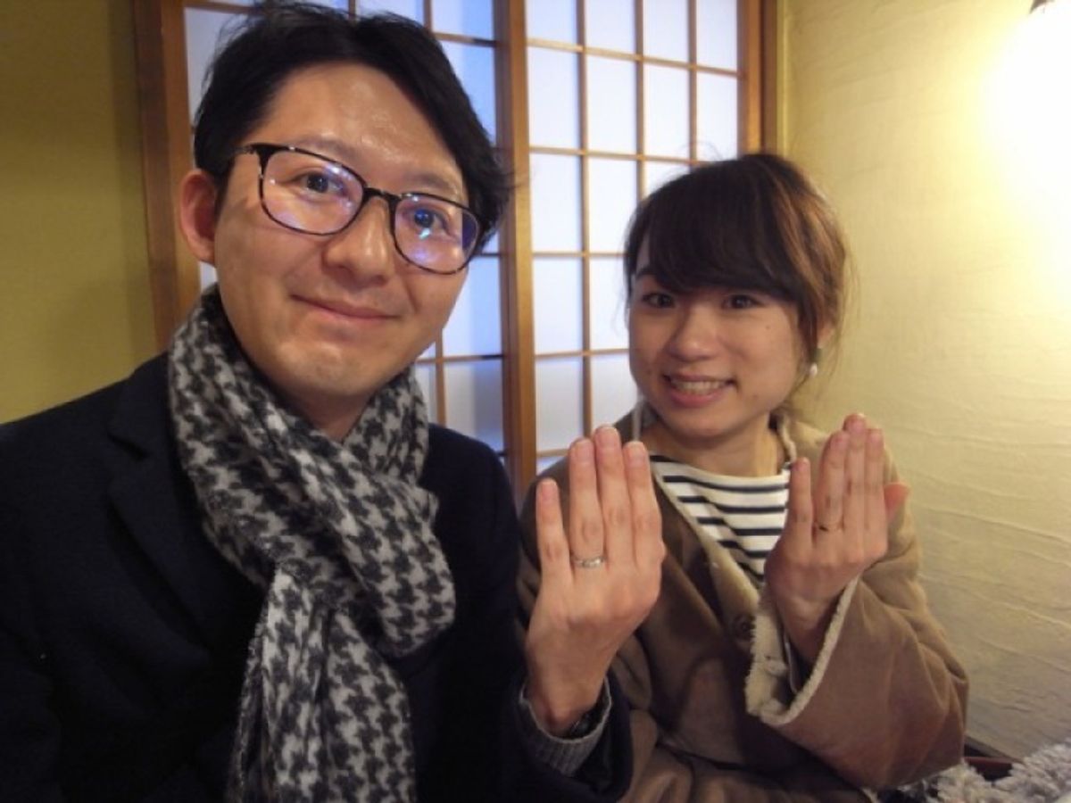 【H様】シンプルを求める彼とただのシンプルでは物足りない私 〜ichi渋谷…ichi(イチ)｜Ringraph(リングラフ)