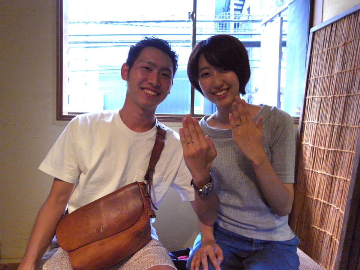 【Y様】お店の雰囲気やコンセプトに惹かれました。〜ichi大阪店〜ichi(イチ)｜Ringraph(リングラフ)