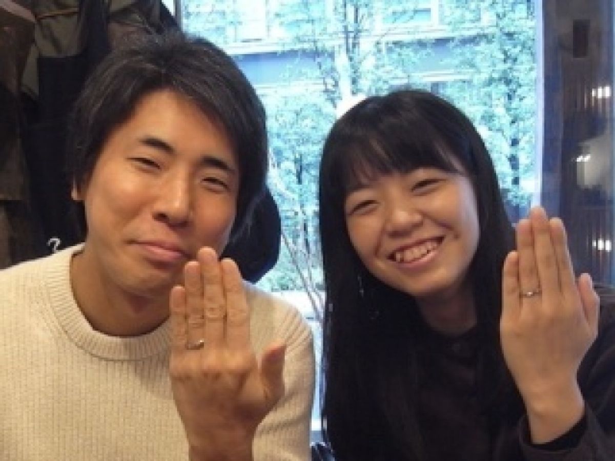 【K様】「丈夫でシンプル」ざっくりした要望で来店したにもかかわらず丁寧…ichi(イチ)｜Ringraph(リングラフ)