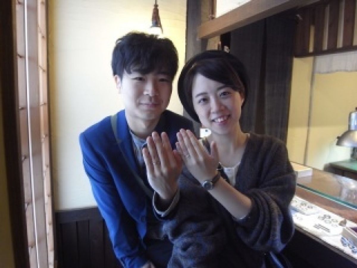 【S様】ずっと身につけていきたいと思います。ichi(イチ)｜Ringraph(リングラフ)