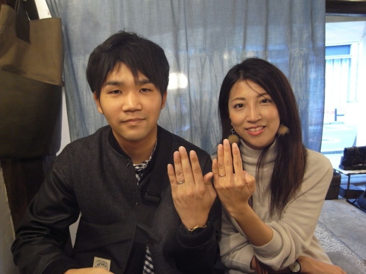 【K様】二人の希望通りに仕上げていただきありがとうございました。 ichi(イチ)｜Ringraph(リングラフ)