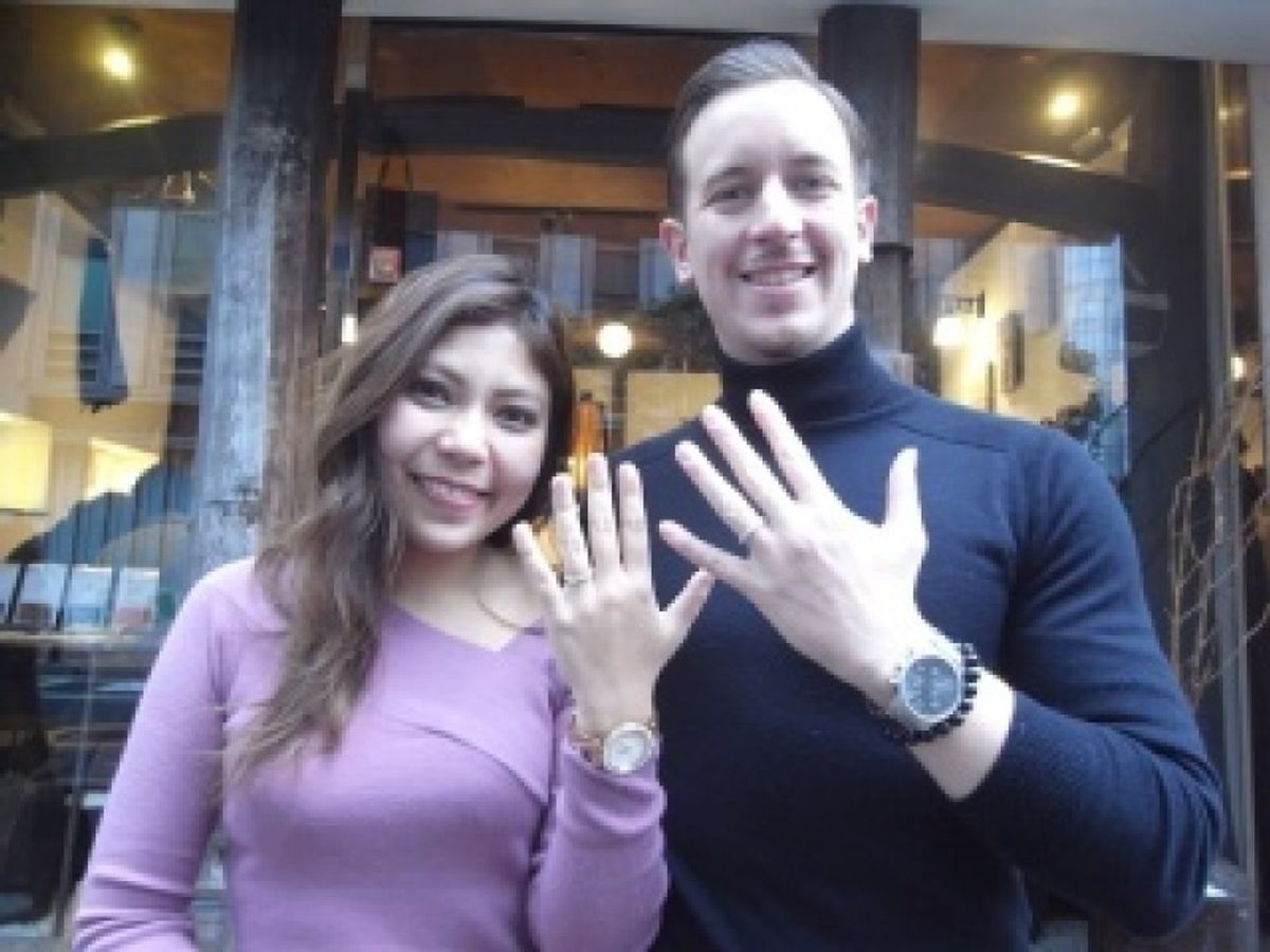 【M様】Happy! These are the perfect rings! ichi(イチ)｜Ringraph(リングラフ)