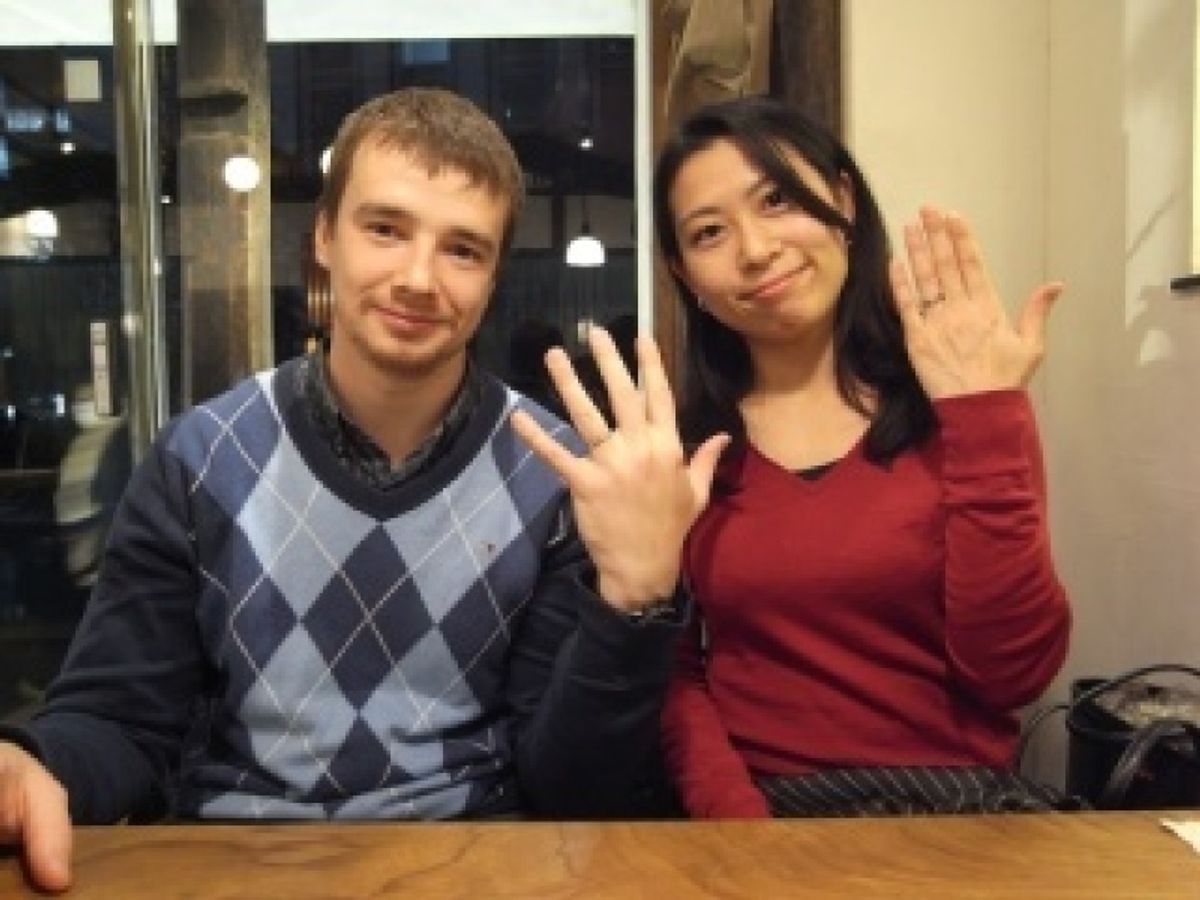 【S様】指輪とっても気に入りました♡ ichi(イチ)｜Ringraph(リングラフ)