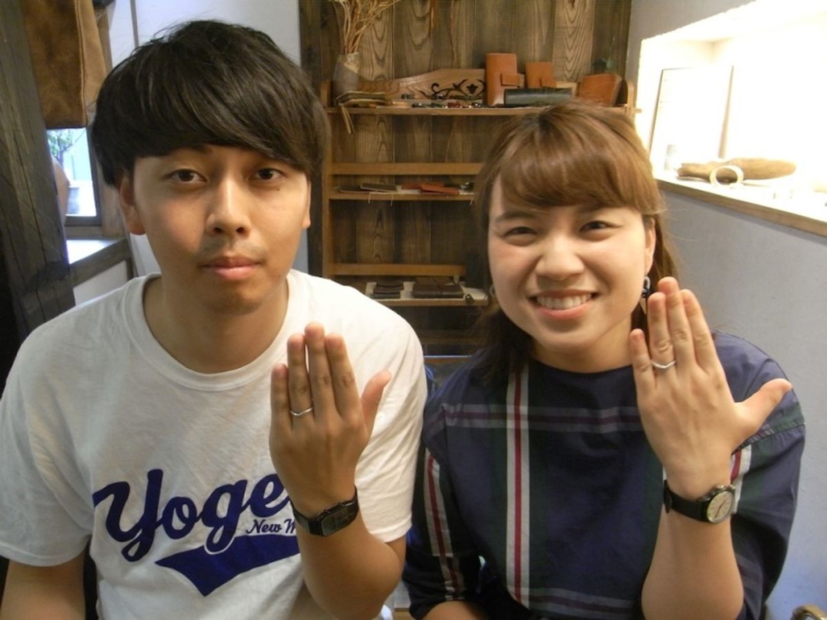 【K様】本当にステキなものをつくっていただきました。ichi(イチ)｜Ringraph(リングラフ)