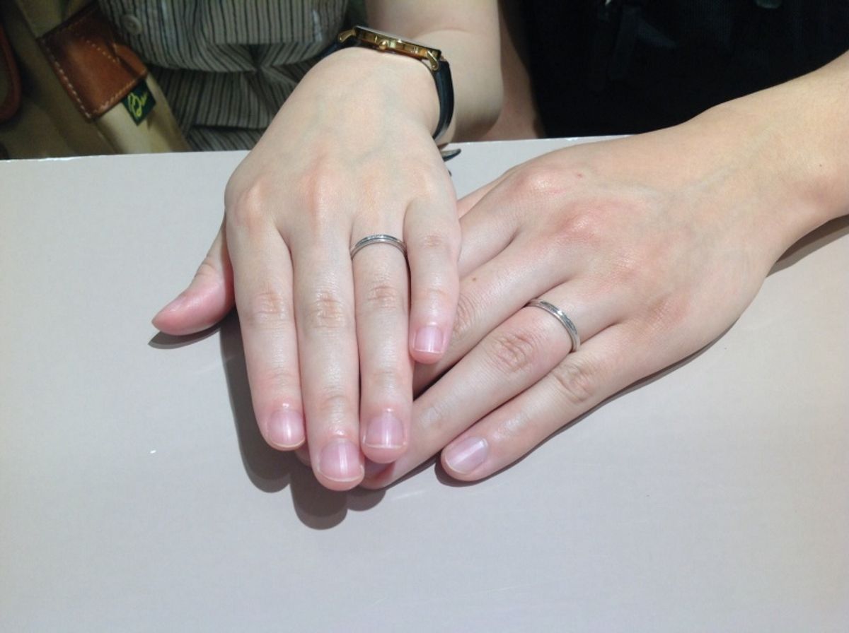 T♡A様【TRECENTI(トレセンテ)】やっぱりここ！｜ 結婚指輪・婚約指輪の口コミならRingraph