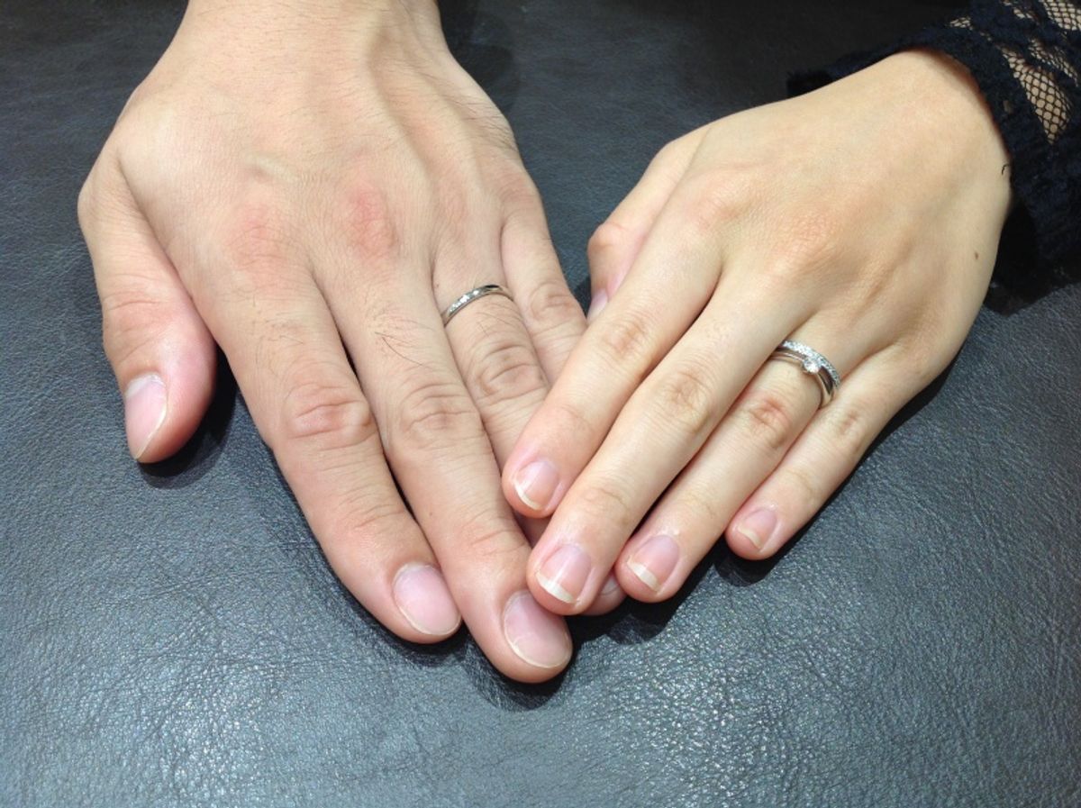 【Y様・M様】付け心地がとてもよかったTRECENTI(トレセンテ)｜Ringraph(リングラフ)