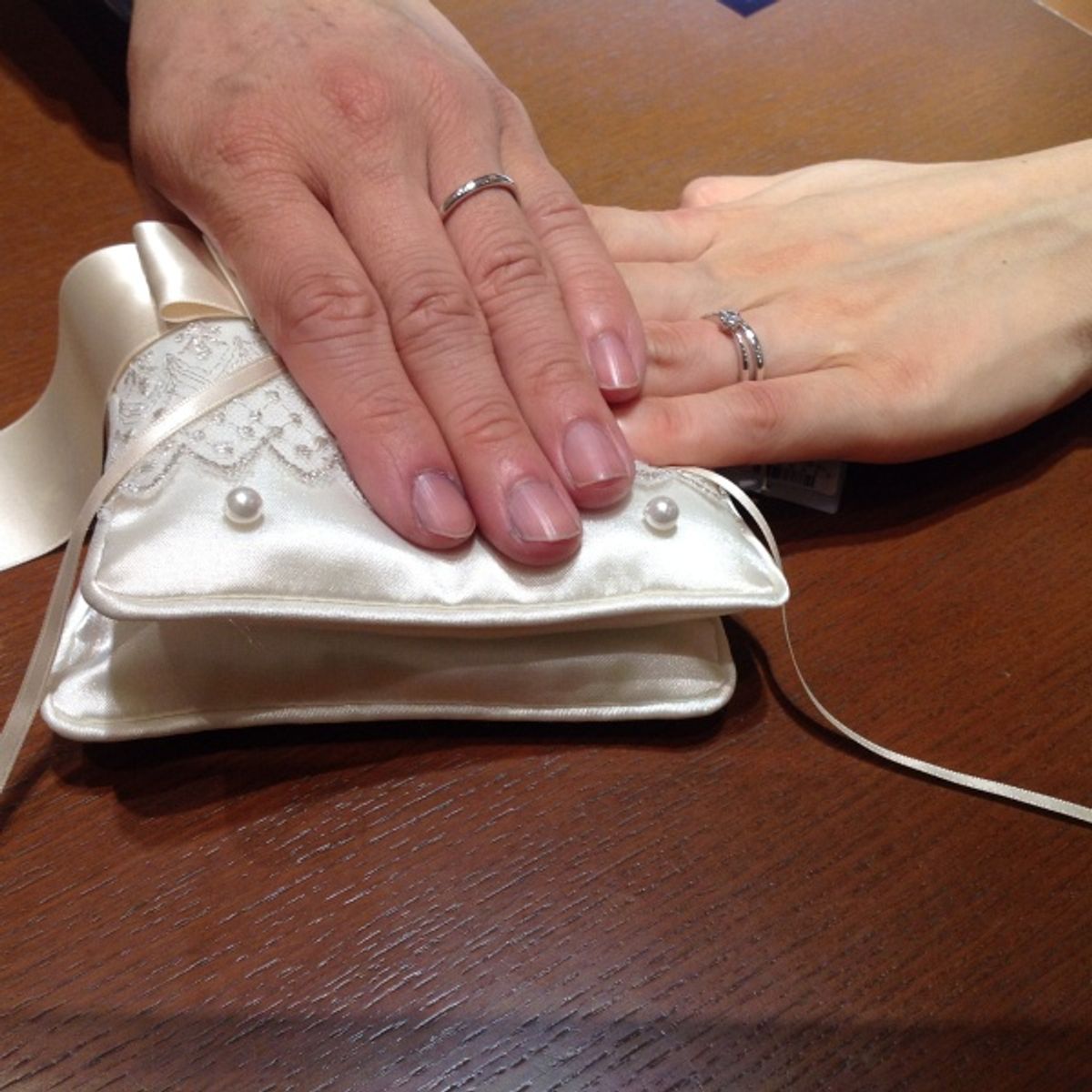 H.K様＆S.N様【TRECENTI(トレセンテ)】スタッフさんの対応が良かったです。｜ 結婚指輪・婚約指輪の口コミならRingraph