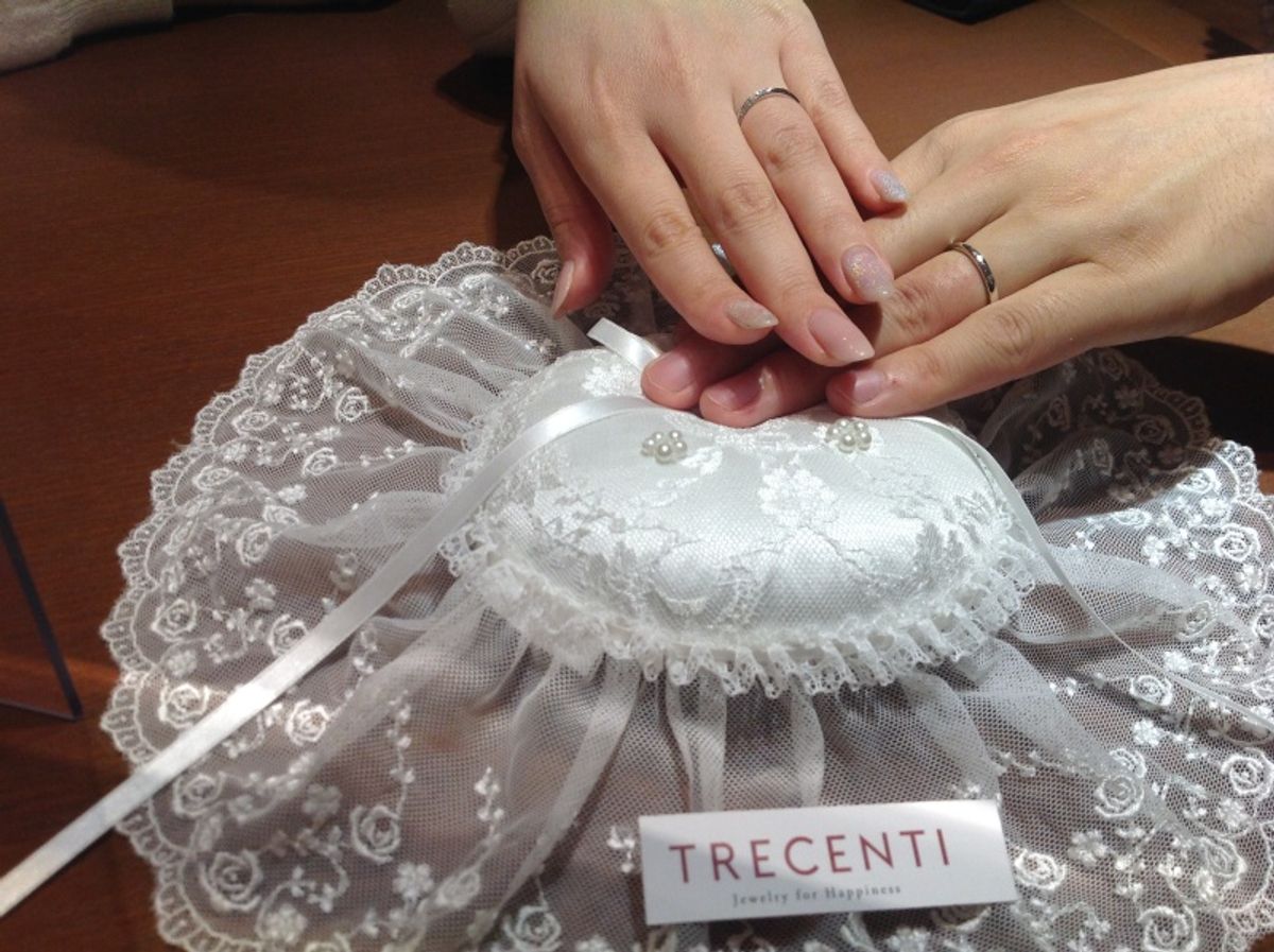 【M.M様＆H.M様】指馴染みが良かった。TRECENTI(トレセンテ)｜Ringraph(リングラフ)