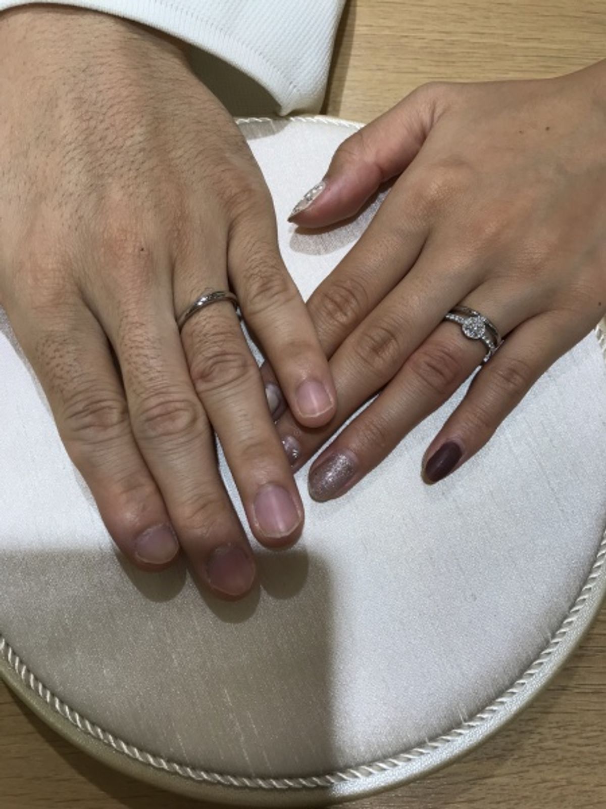 【S様・N様】デザインがかわいかったTRECENTI(トレセンテ)｜Ringraph(リングラフ)