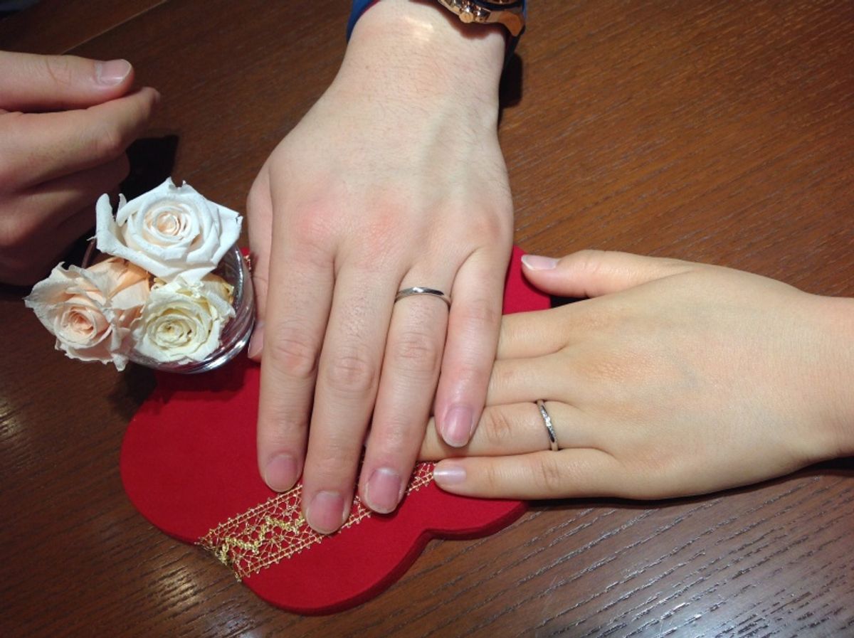 【T.I様・O.M様】素晴らしい指輪と出会えたように思いますTRECENTI(トレセンテ)｜Ringraph(リングラフ)