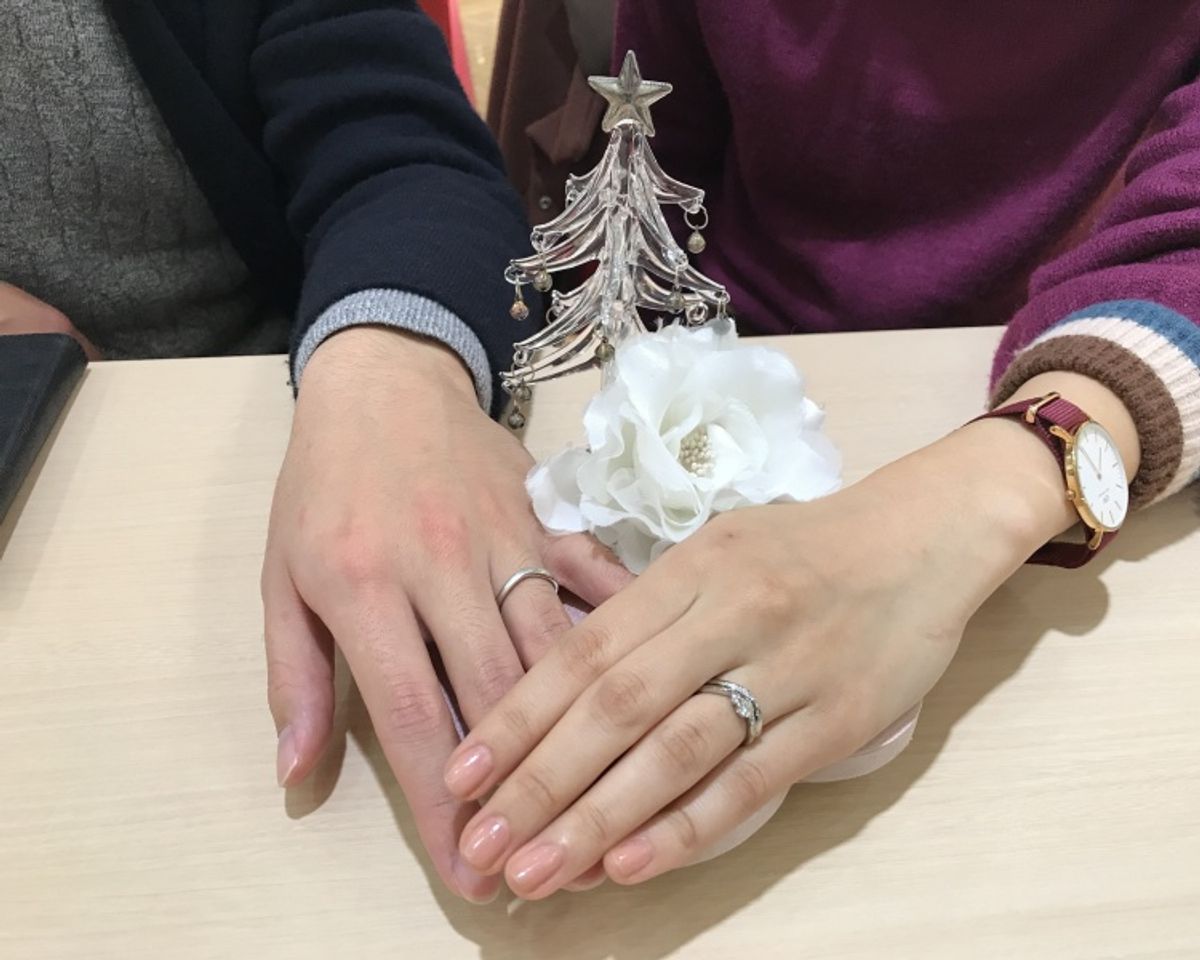 【U様・K様】一生ものを大事に選べましたTRECENTI(トレセンテ)｜Ringraph(リングラフ)