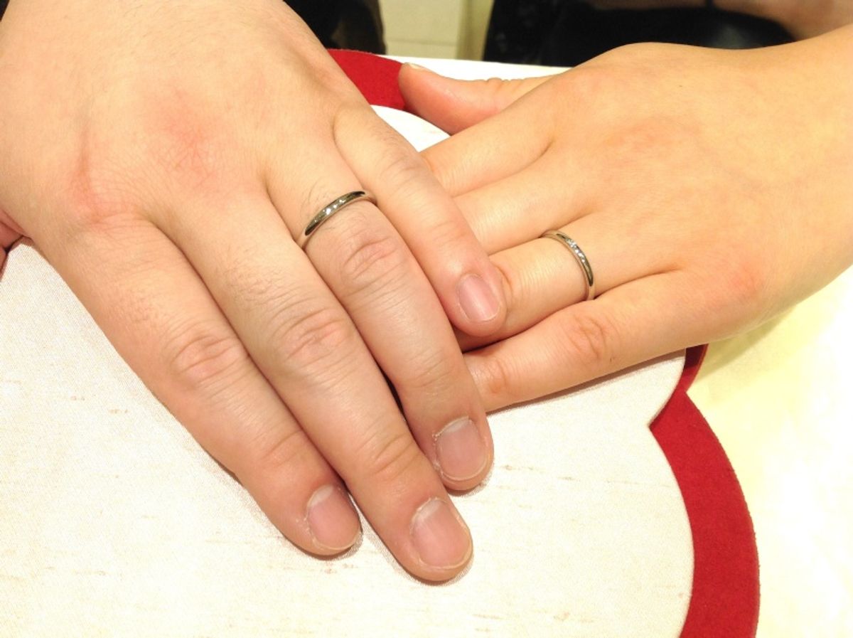 T様&N様【TRECENTI(トレセンテ)】双子ダイヤモンドも誕生石も入れられ…｜ 結婚指輪・婚約指輪の口コミならRingraph