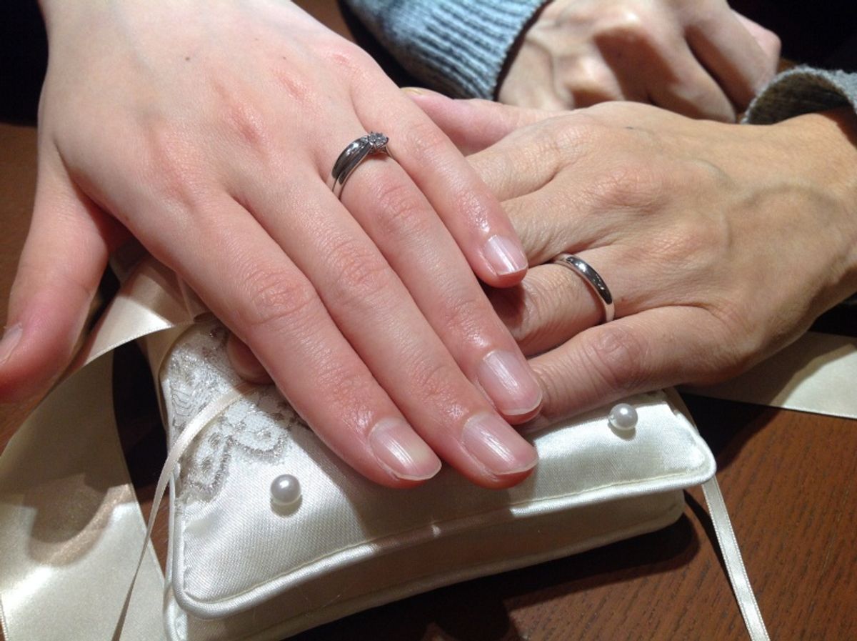 【O.N様＆T.H様】双子ダイヤモンドに興味があったTRECENTI(トレセンテ)｜Ringraph(リングラフ)