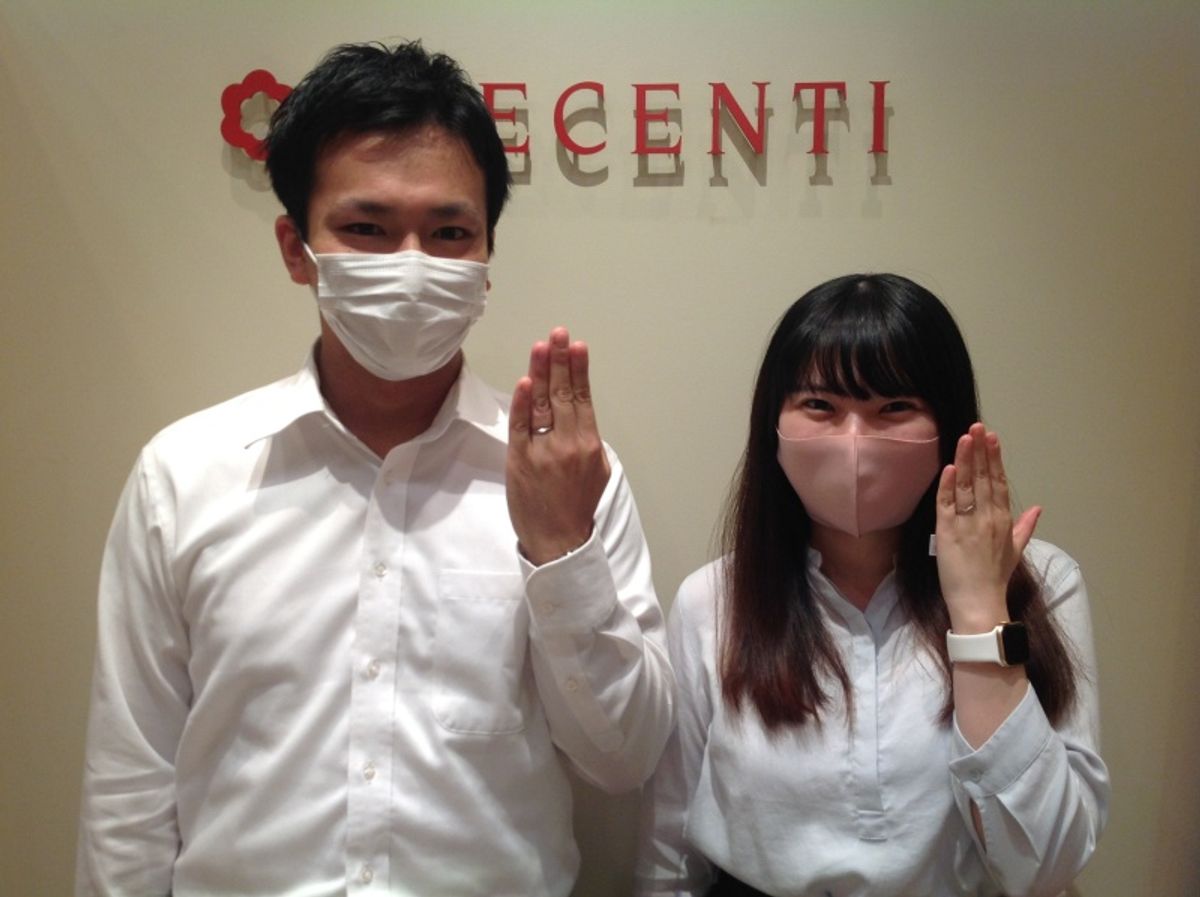 T.A様・S.A様【TRECENTI(トレセンテ)】安心して一生涯につける指輪をお任…｜ 結婚指輪・婚約指輪の口コミならRingraph