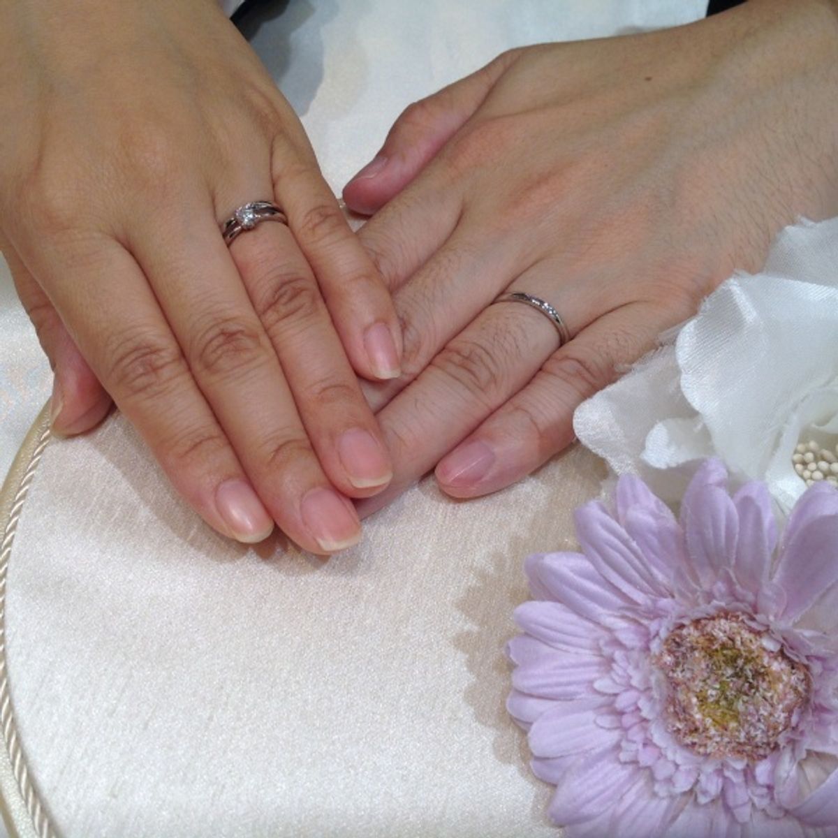 Y様＆Y様【TRECENTI(トレセンテ)】二人の意見が一致｜ 結婚指輪・婚約指輪の口コミならRingraph