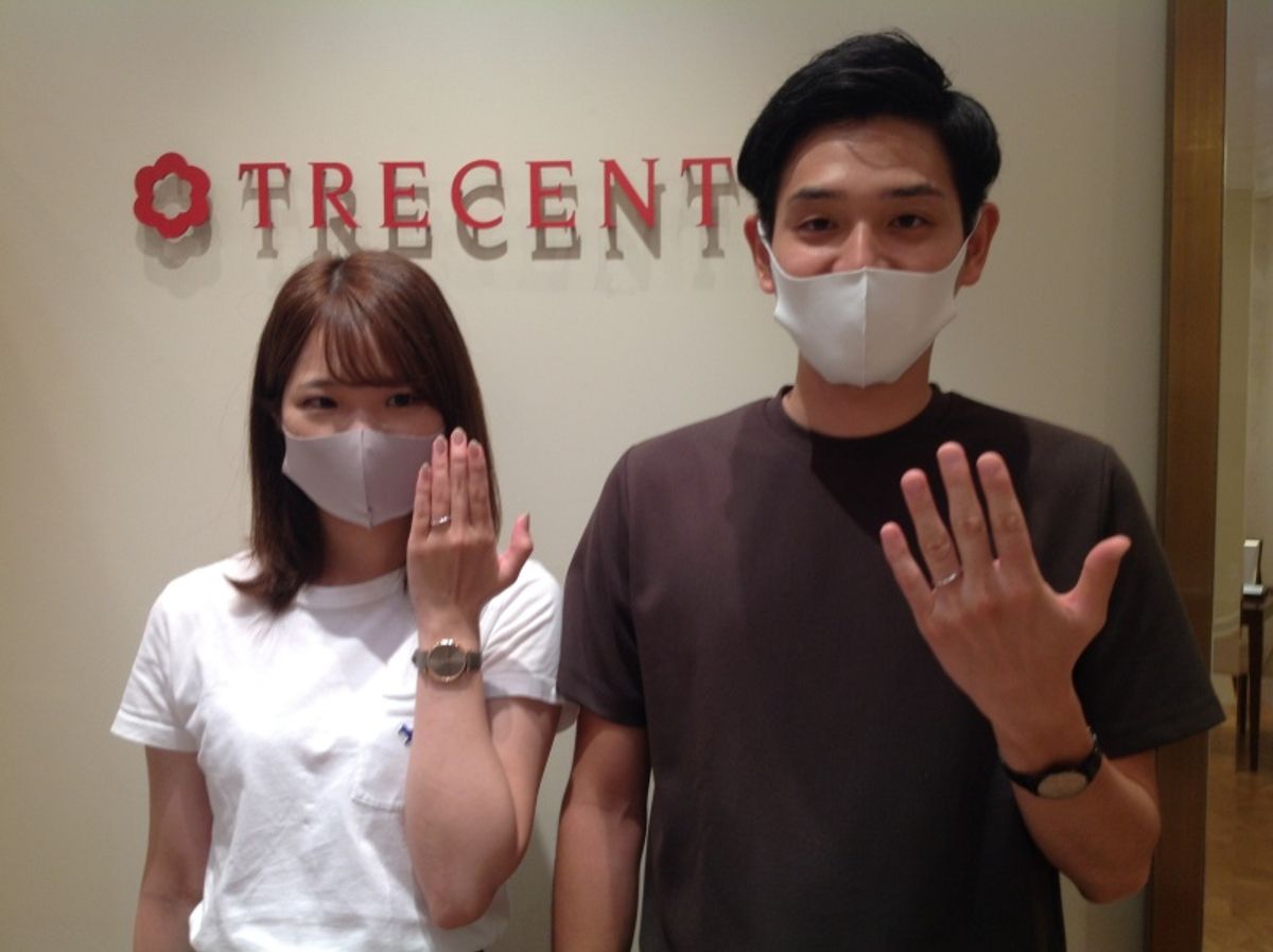 【H.S様H.S様】可愛い指輪を選べてよかったです。TRECENTI(トレセンテ)｜Ringraph(リングラフ)