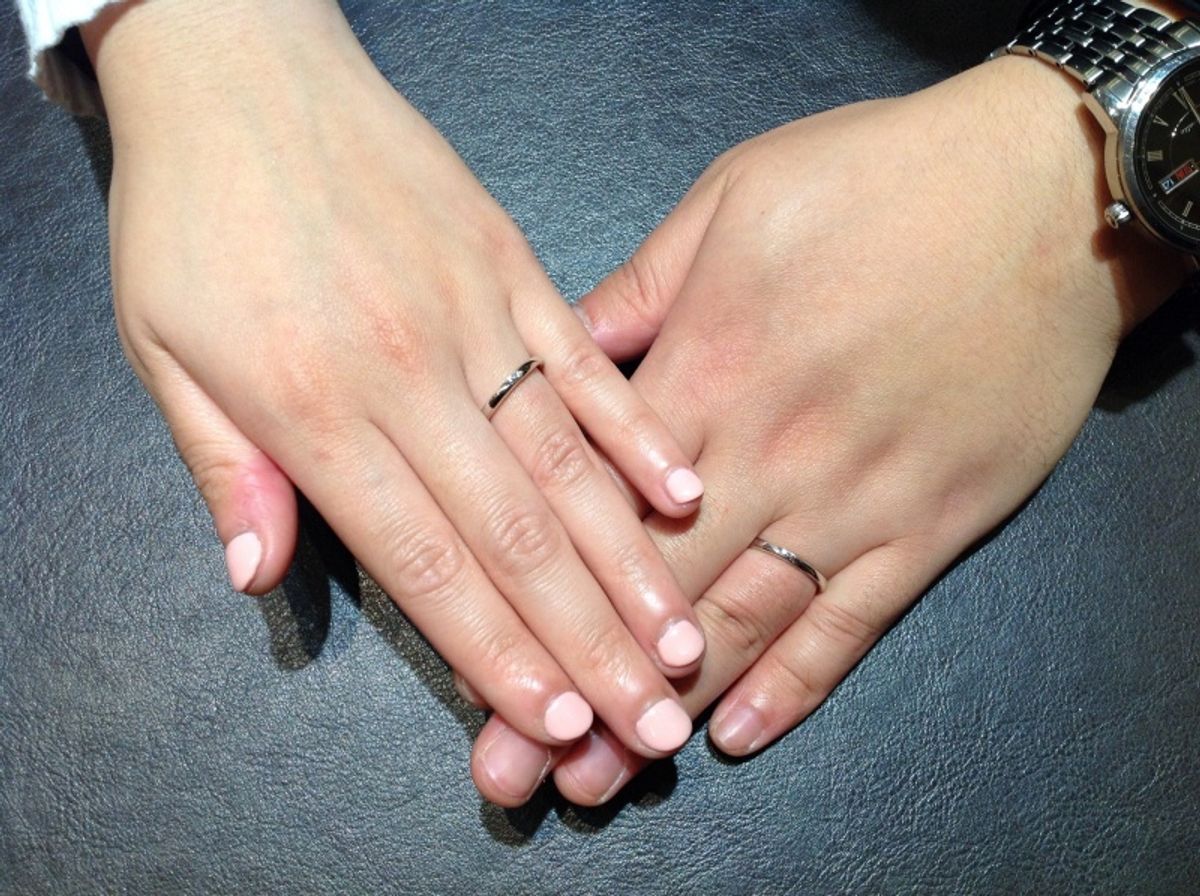 T.S様♡H.T様【TRECENTI(トレセンテ)】理想通りだった｜ 結婚指輪・婚約指輪の口コミならRingraph