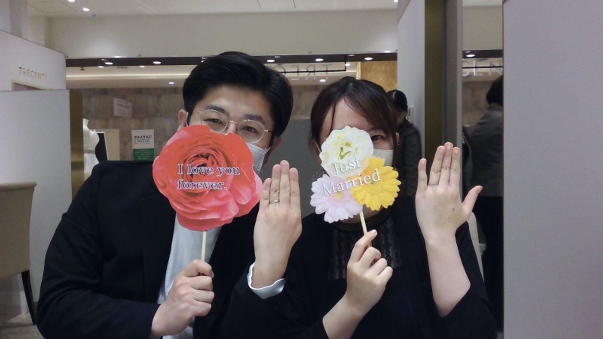 Y.S様A.I様【TRECENTI(トレセンテ)】今後ともよろしくお願いします｜ 結婚指輪・婚約指輪の口コミならRingraph