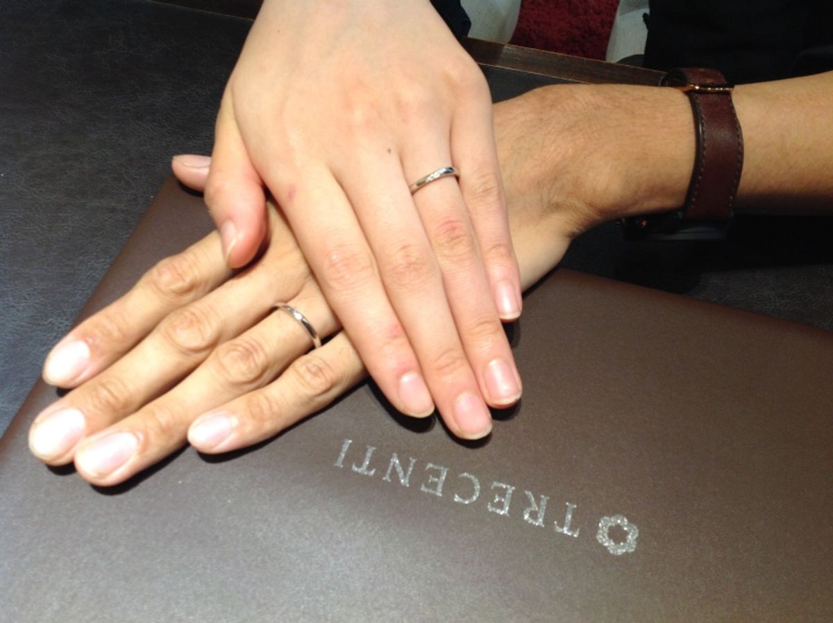 S様・T様【TRECENTI(トレセンテ)】口コミが良かった｜ 結婚指輪・婚約指輪の口コミならRingraph