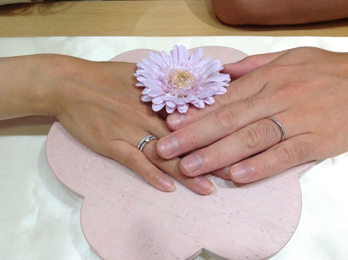 【F様H様】気に入るものが見つかってうれしいです。TRECENTI(トレセンテ)｜Ringraph(リングラフ)