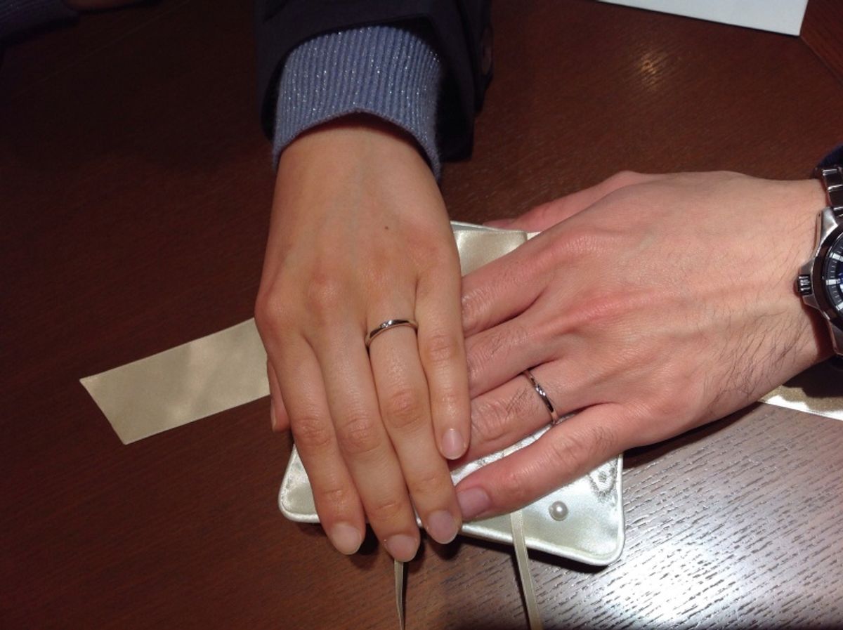 S.K様・K.Y様【TRECENTI(トレセンテ)】質問等にも親身に答えていただき と…｜ 結婚指輪・婚約指輪の口コミならRingraph