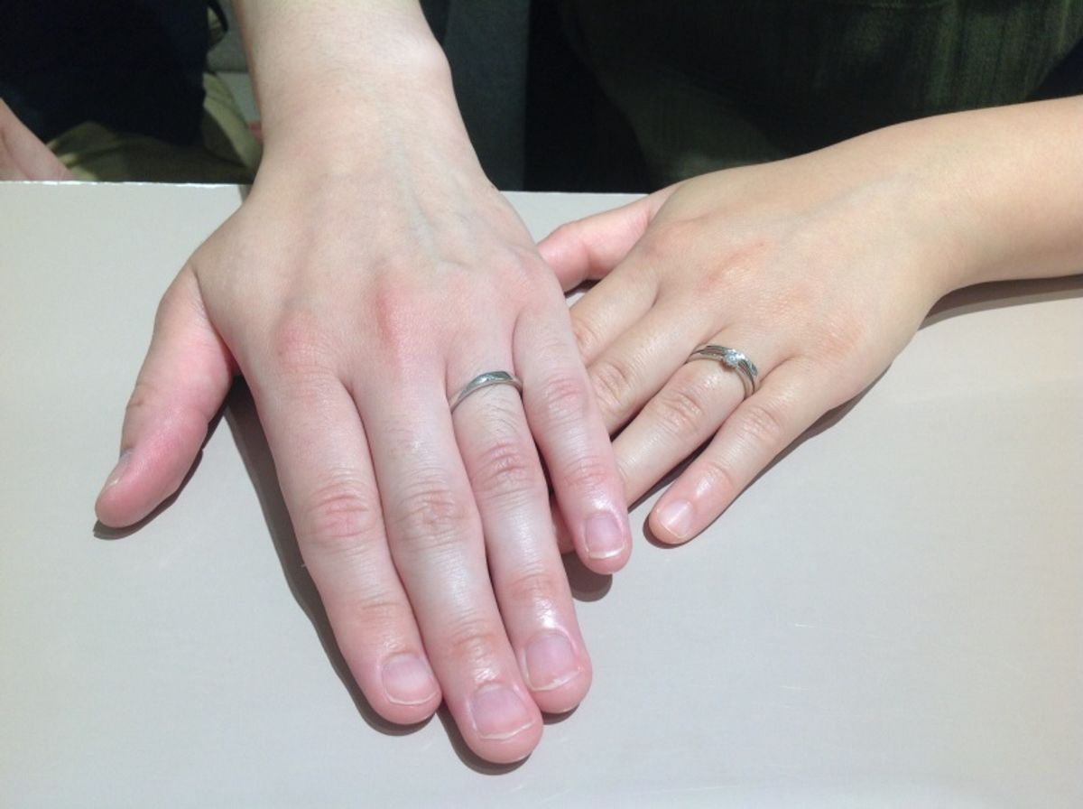 【M&A様】結婚指輪も絶対トレセンテでTRECENTI(トレセンテ)｜Ringraph(リングラフ)