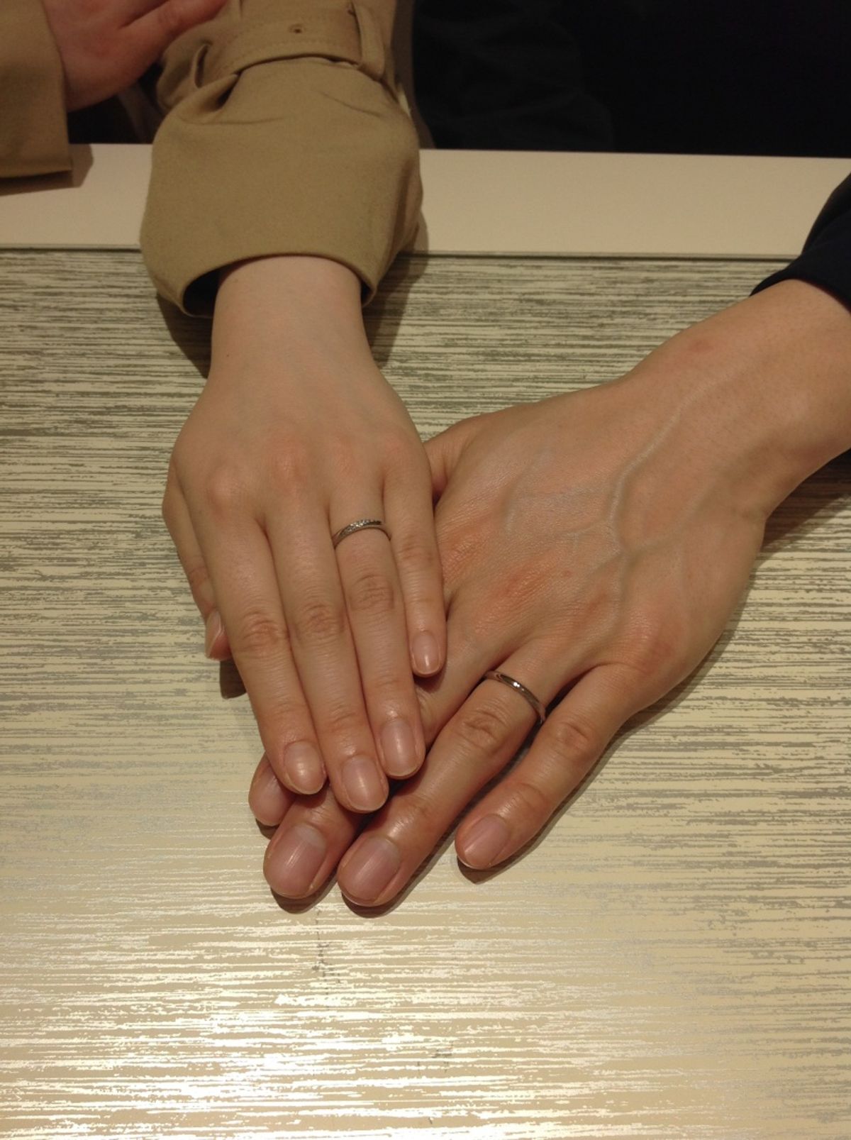 Y様＆C様【TRECENTI(トレセンテ)】デザインにひと目ぼれしました♪｜ 結婚指輪・婚約指輪の口コミならRingraph