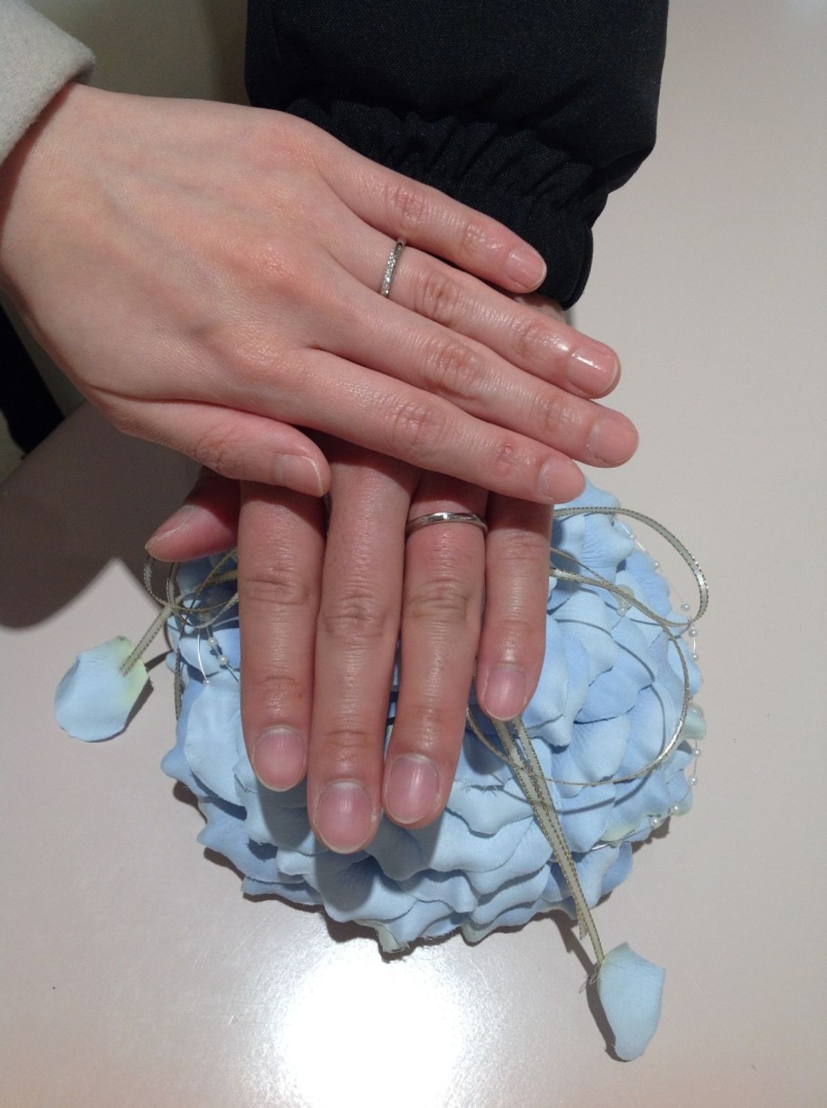 【F・I様 M・I様】デザインとつけ心地の良さTRECENTI(トレセンテ)｜Ringraph(リングラフ)