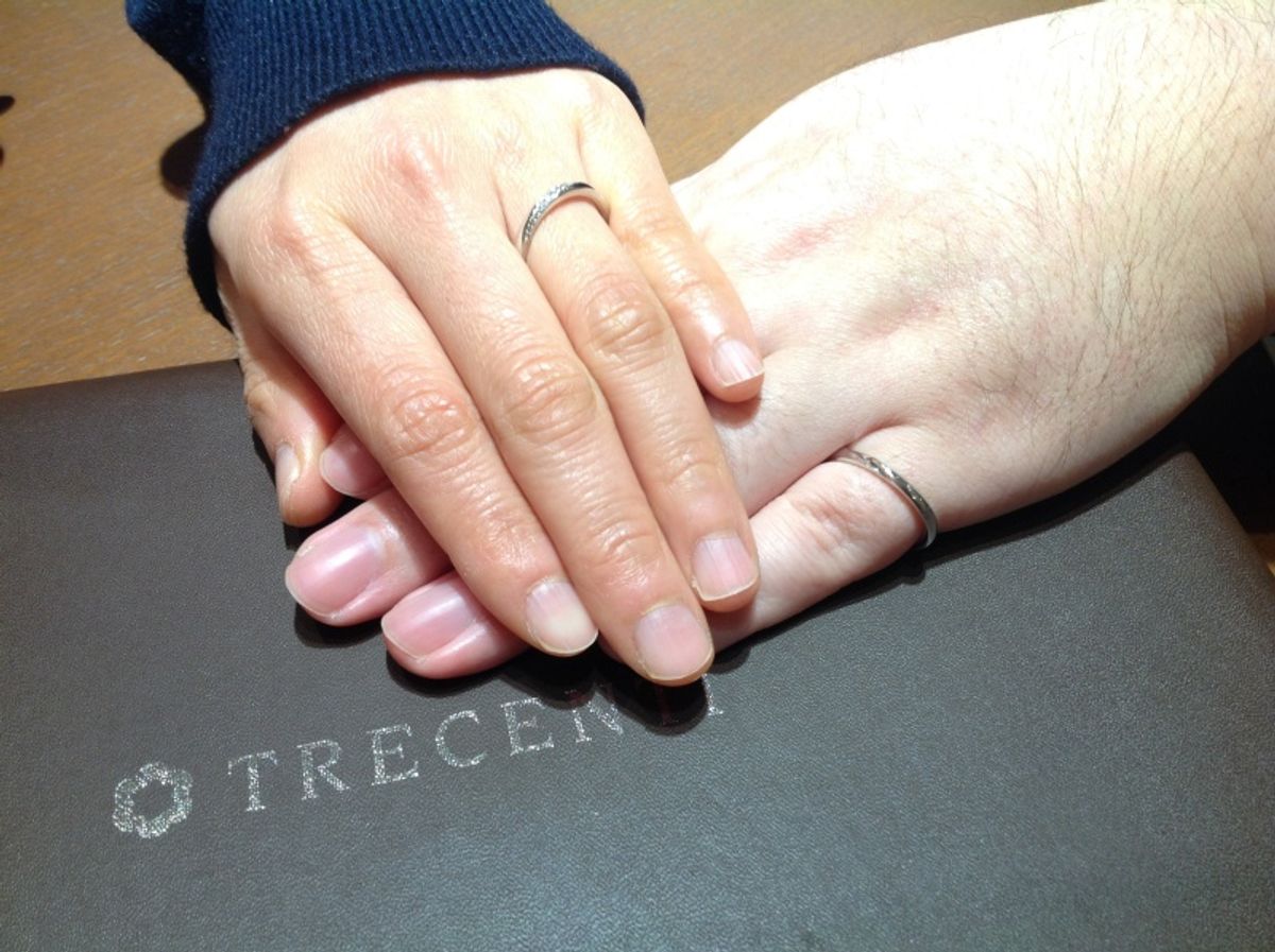 【K.D様＆I.M様】今後もまたメンテナンス等で来店するのが楽しみです。TRECENTI(トレセンテ)｜Ringraph(リングラフ)