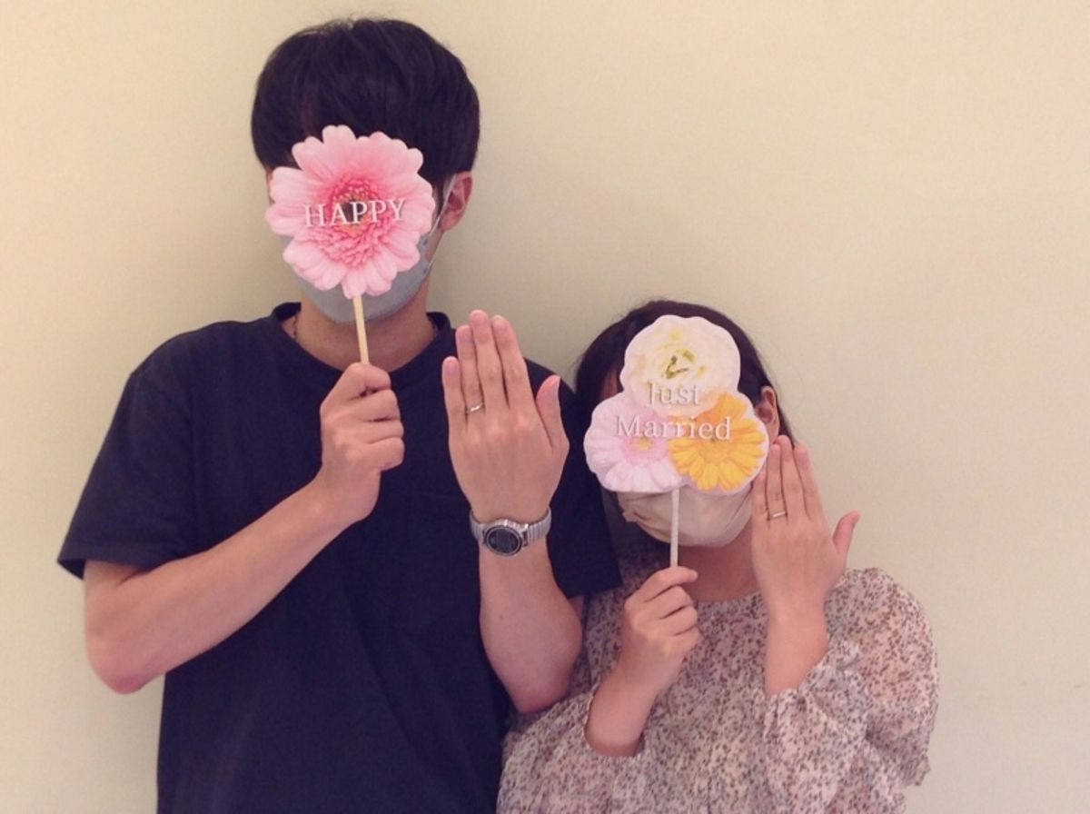 N様・H様【TRECENTI(トレセンテ)】ご縁に感謝いたします！！｜ 結婚指輪・婚約指輪の口コミならRingraph