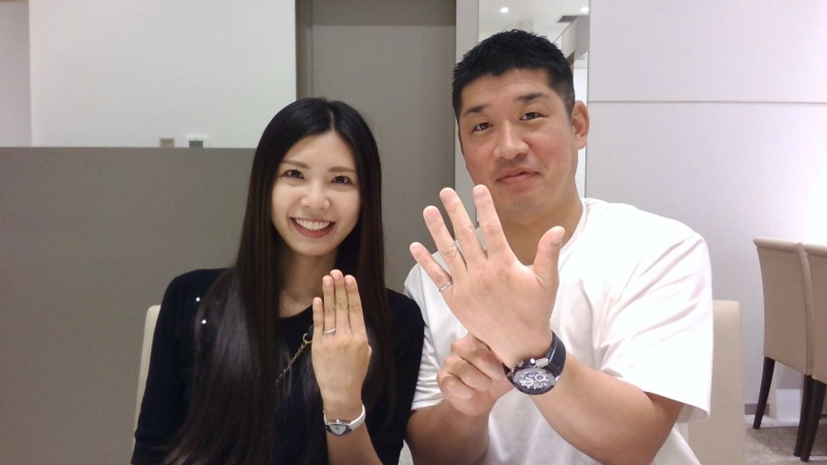 A＆E589様【TRECENTI(トレセンテ)】大切にずっと着けていきます｜ 結婚指輪・婚約指輪の口コミならRingraph