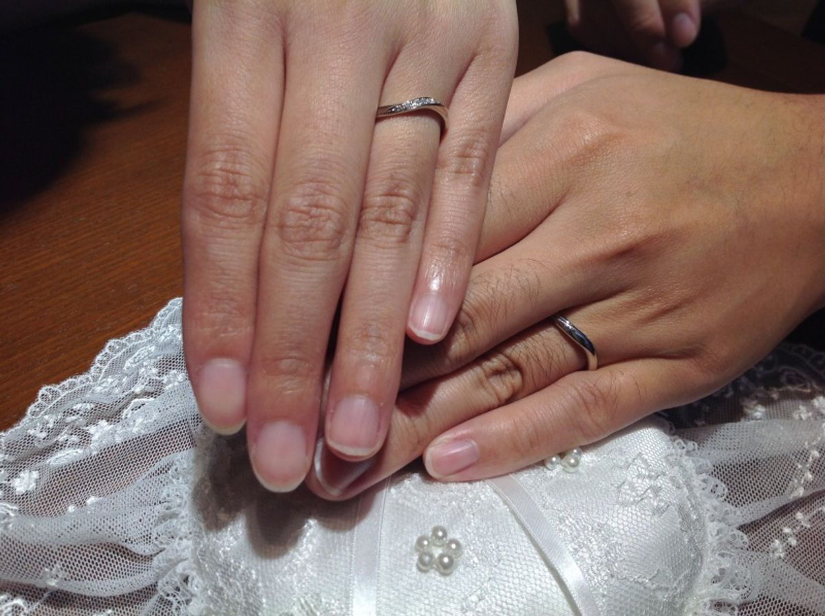 【T.K様＆Y.M様】満足のいくリングが選べましたTRECENTI(トレセンテ)｜Ringraph(リングラフ)