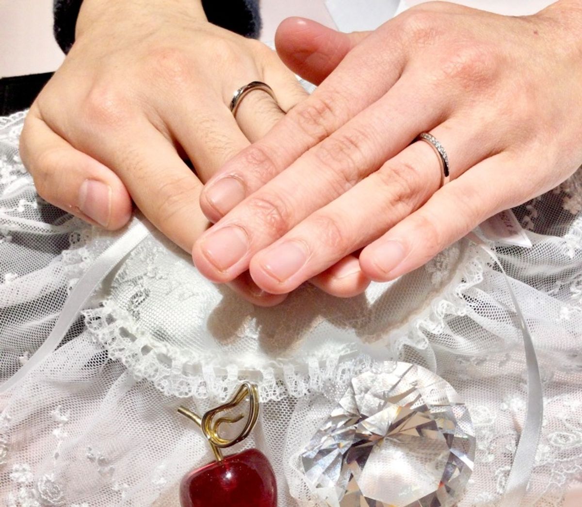 【K様♡Y様】つけ心地と親身な接客で決めましたTRECENTI(トレセンテ)｜Ringraph(リングラフ)